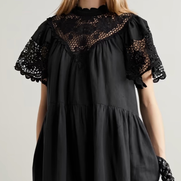 Ulla Johnson | Dresses | Ulla Johnson Back Tallulah Guipure Lacetrimmed ...